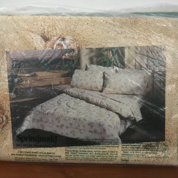 Springmaid | Bedding | New Vintage Springmaid Noiron Tranquility ...